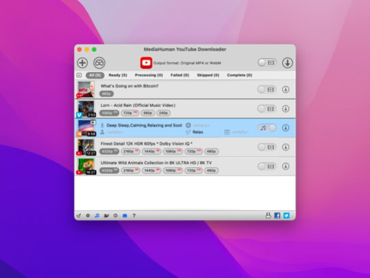 Téléchargeur YouTube MediaHuman - plus simple pour télécharger des ...