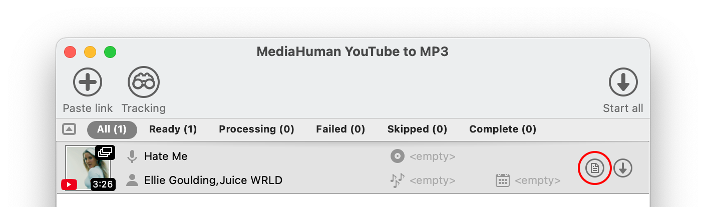 Tüm YouTube şarkı listesi nasıl indirilir